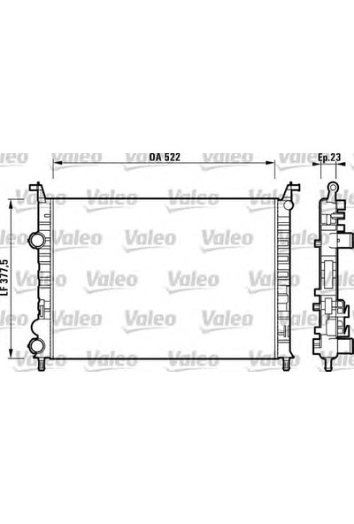 Valeo Radyatör Fiat Palio Valeo Radyatör Fiat Palio