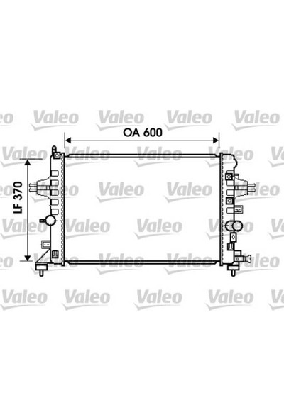 Valeo Radyatör Opel Astra H Zafıra 2
