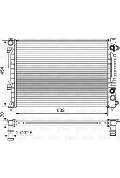 Valeo Radyatör Audı A6