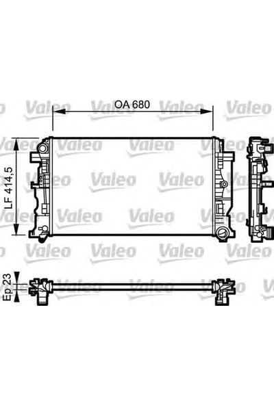 Valeo Radyatör Vw Crafter