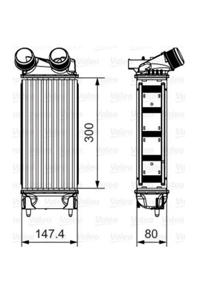 Valeo Turbo Radyatörü Peugeot 308 2013 Valeo Turbo Radyatörü Peugeot 308 2013