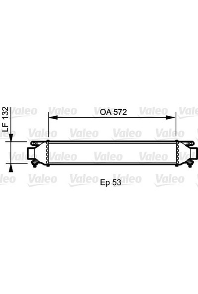 Valeo Turbo Radyatörü Fiat Punto III 2005 Valeo Turbo Radyatörü Fiat Punto III 2005