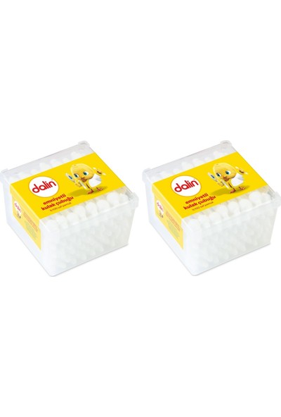 Dalin Bebek Kulak Çöpü Emniyetli 56'lı 2 Adet Dalin Bebek Kulak Çöpü Emniyetli 56'lı 2 Adet