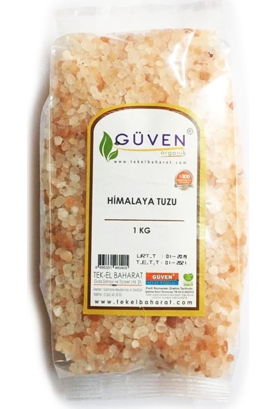 Güven Himalaya Kaya Tuzu (Pembe) 1 kg Güven Himalaya Kaya Tuzu (Pembe) 1 kg
