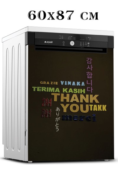 Renkselart Bulaşık Makinesi Sticker 183