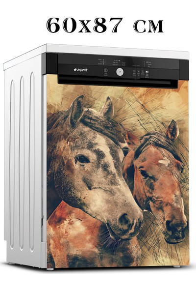 Renkselart Bulaşık Makinesi Sticker 197