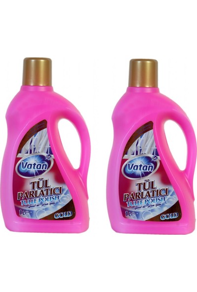 Vatan Tül ve Perde Parlatıcı 1 lt 2 Adet