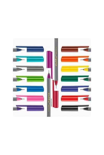 Edding 55 0.3 Mm 16'Lı Fineliner Set