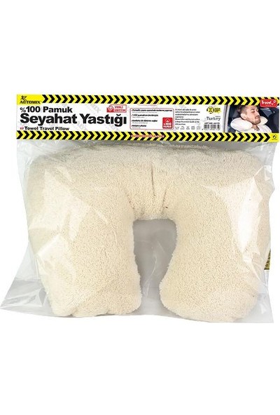 Automix Havlu Seyahat Yastığı %100 Pamuk Automix Havlu Seyahat Yastığı %100 Pamuk