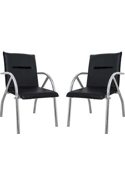 Yurdakul 32'lik Karizma Bekleme Koltuğu Siyah 2 Adet Set Yurdakul 32'lik Karizma Bekleme Koltuğu Siyah 2 Adet Set