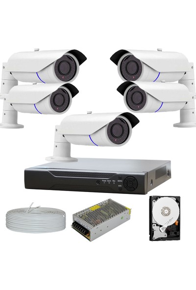 Proahd Ahd 5'li 5 Megapiksel Sony Lens 1080P 42 Irled Aptina Sensör Güvenlik Kamera Sistemleri AHDPRO2042-5 Proahd Ahd 5'li 5 Megapiksel Sony Lens 1080P 42 Irled Aptina Sensör Güvenlik Kamera Sistemleri AHDPRO2042-5