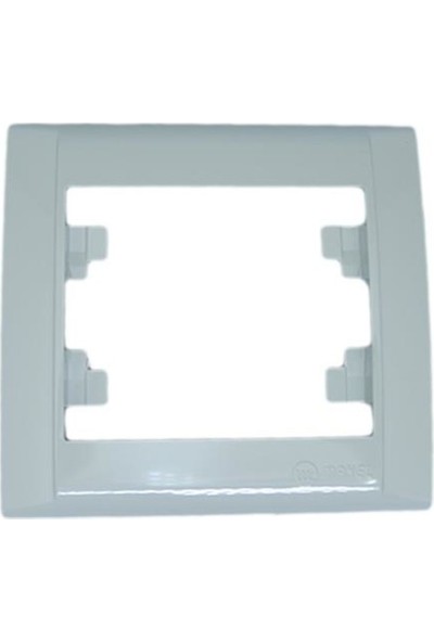 Makel Defne Tekli Çerçeve Beyaz