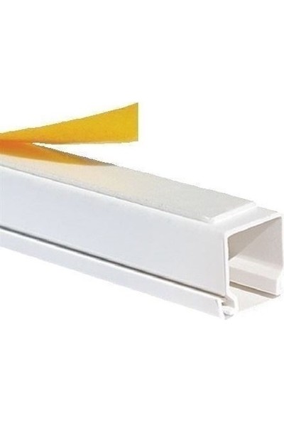 Mutlusan 40 x 40 Yapışkanlı Kablo Kanalı 4 m