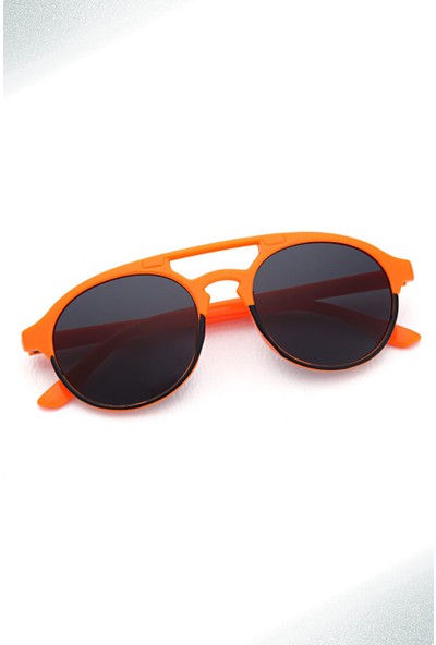 Aqua Di Polo 1987 Çocuk Turuncu UV 400 Korumalı Güneş Gözlüğü PLD18B102904