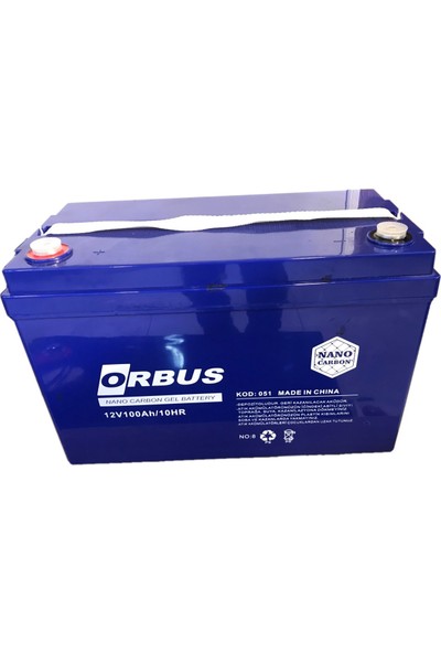 Orbus Jel Akü 100 Amper