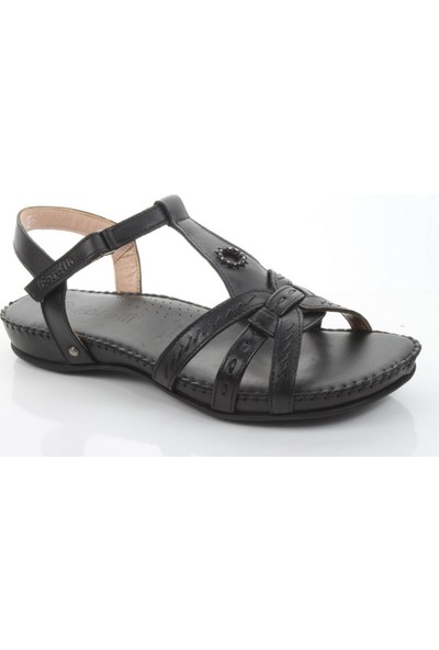 Forelli 23109 Kadın Siyah Deri Sandalet Forelli 23109 Kadın Siyah Deri Sandalet