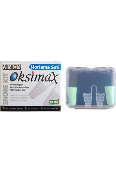 Minion Oksimax Horlama Önleyici Burun Aparatı
