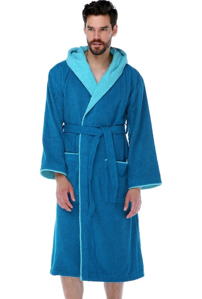 Maisonette Hera Bornoz Xl Beden Mavi