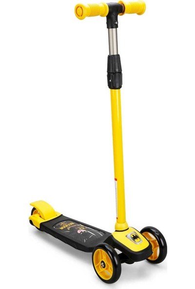 Sunman Batman 3 Tekerlekli Frenli Twistable Çocuk Scooter