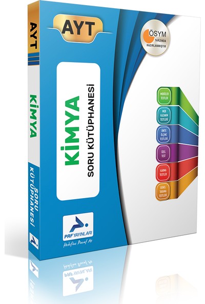 Paraf Yayınları AYT Kimya Video Çözümlü Soru Kütüphanesi