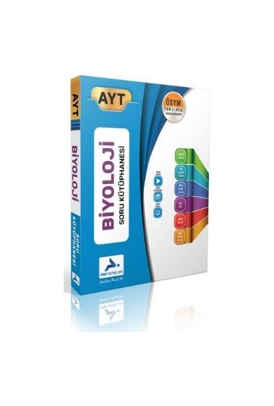 Paraf Yayınları AYT Biyoloji Video Çözümlü ÖSYM Tarzı Soru Kütüphanesi