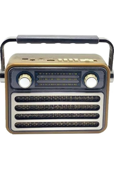 Mega MG-182 Bt Nostalji Bluetooth Radyo