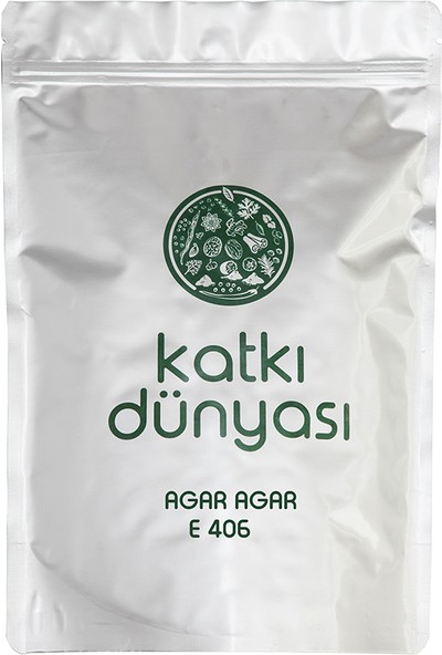 Katkı Dünyası Agar Agar E406 100 gr