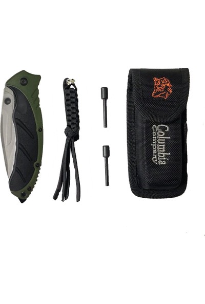 Columbia Kamp Bıçağı Seti New Designe 'haki'