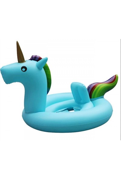 Terda Deniz Atı Pony Bebek Ayak Geçmeli Baby Float Mavi Terda Deniz Atı Pony Bebek Ayak Geçmeli Baby Float Mavi