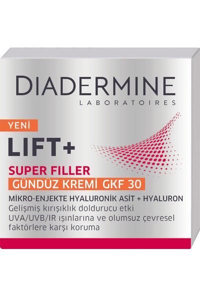 Diadermine Lift+ Super Filler Kırışıklık Karşıtı Gündüz Kremi Gkf 30 50 ml Diadermine Lift+ Super Filler Kırışıklık Karşıtı Gündüz Kremi Gkf 30 50 ml