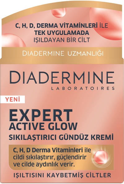 Diadermine Expert Active Glow Sıkılaştırıcı Gündüz Kremi 50 ML Diadermine Expert Active Glow Sıkılaştırıcı Gündüz Kremi 50 ML