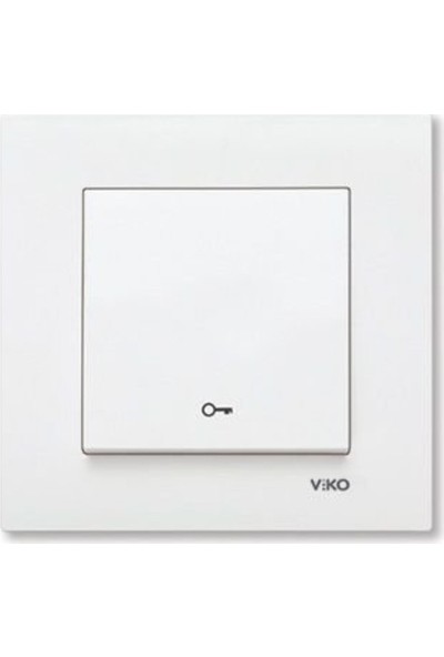 Viko Karre Kapı Otomatiği Anahtarı Beyaz