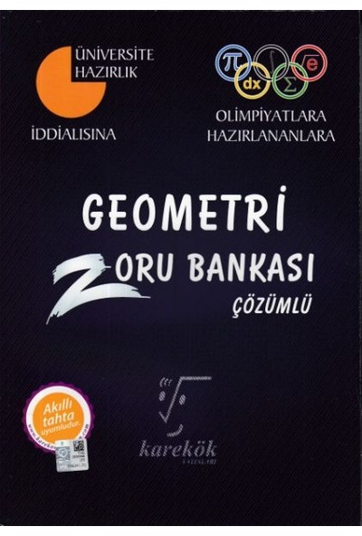 Karekök Yayınları Geometri Zoru Bankası Karekök Yayınları Geometri Zoru Bankası