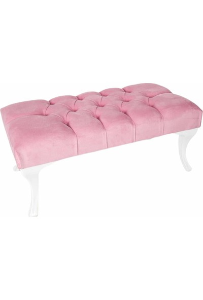 Bianco Rosso Puf Ayakucu Bench