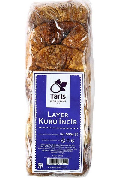 Tariş Layer Kuru İncir 500 gr