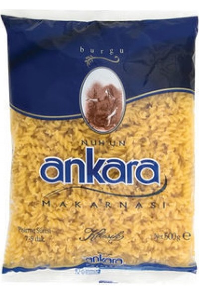 Nuhun Ankara Makarna Burgu 500 gr 5'li