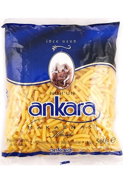 Nuhun Ankara Makarna İnce Uzun 500 gr 5'li