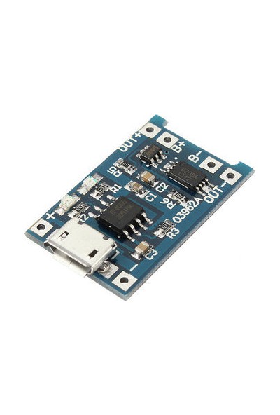 TP4056 Korumalı Lityum Pil Şarj Devresi Microusb Batarya Şarj TP4056 Korumalı Lityum Pil Şarj Devresi Microusb Batarya Şarj