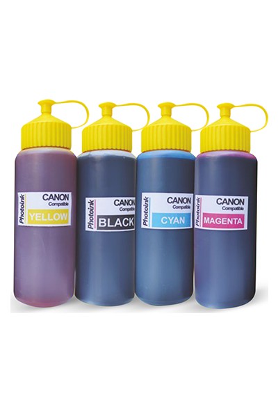 Canon G2411 için 4 Renk 500ML Photoink Mürekkep Canon G2411 için 4 Renk 500ML Photoink Mürekkep