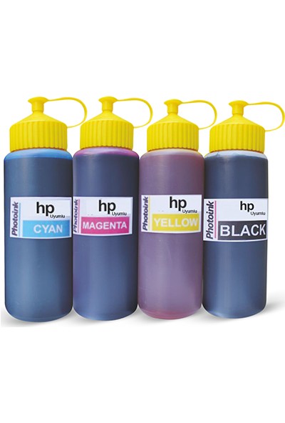 Deskjet 460wbt 4 Renk 500ML Photoink Mürekkep Deskjet 460wbt 4 Renk 500ML Photoink Mürekkep