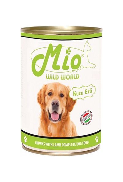 Mio Kuzu Etli Köpek Konservesi 415 g x 12 Adet