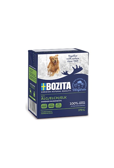 Bozita Naturals Geyikli Köpek Konservesi 370 g x 12 Adet