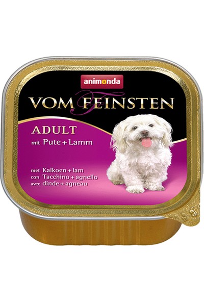 Animonda Hindi & Kuzu Etli Köpek Konservesi 150 g x 12 Adet