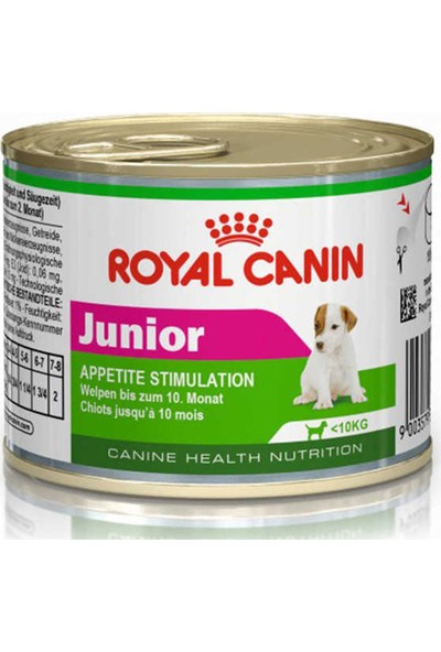 Royal Canin Mini Junior Köpek Konservesi 195 g x 12 Adet