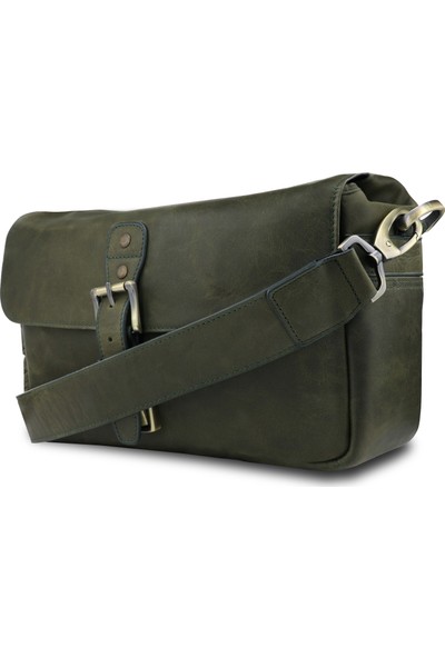 Megagear MG1331 Hakiki Deri Kamera Çantası