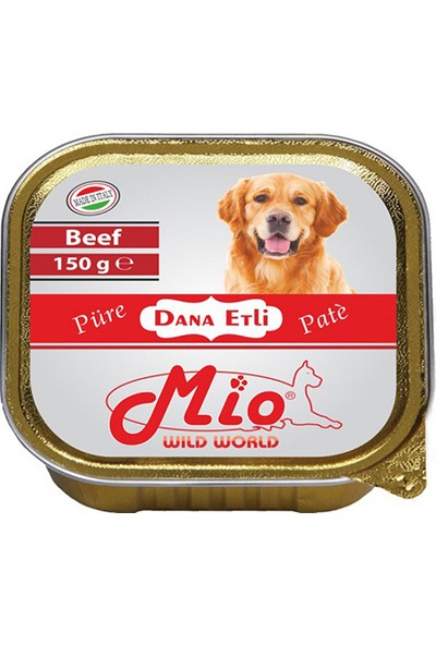 Mio Dana Etli Püre Köpek Konservesi 150 gr x 12 Adet Mio Dana Etli Püre Köpek Konservesi 150 gr x 12 Adet