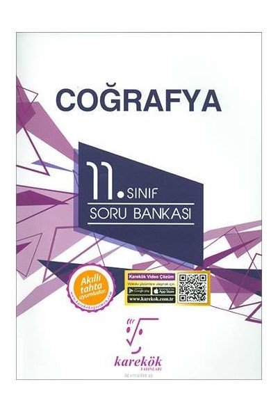 Karekök Yayıncılık 11. Sınıf Coğrafya Soru Bankası