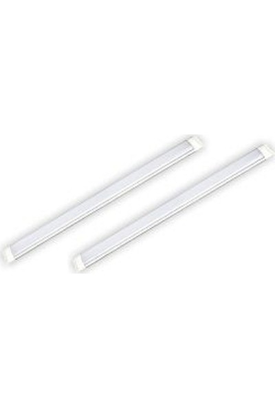 Noas 36/40W 120CM LED Bant Armatür 2'li Paket