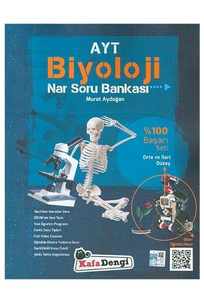 Kafa Dengi Yayınları AYT Biyoloji Soru Bankası Yeni Orta ve İleri Düzey Kafa Dengi Yayınları AYT Biyoloji Soru Bankası Yeni Orta ve İleri Düzey