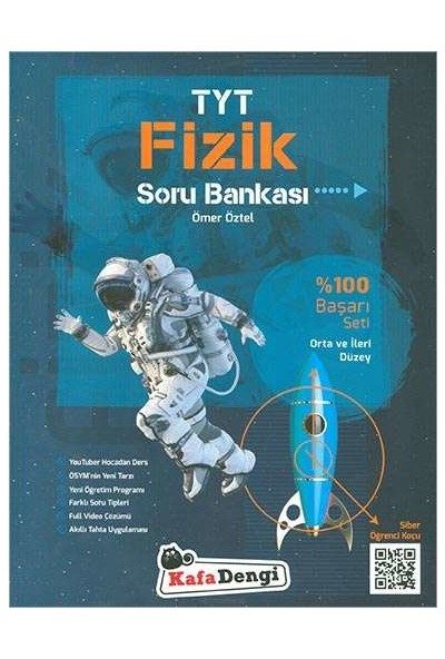Kafa Dengi Yayınları TYT Fizik Soru Bankası Yeni Orta ve İleri Düzey Kafa Dengi Yayınları TYT Fizik Soru Bankası Yeni Orta ve İleri Düzey
